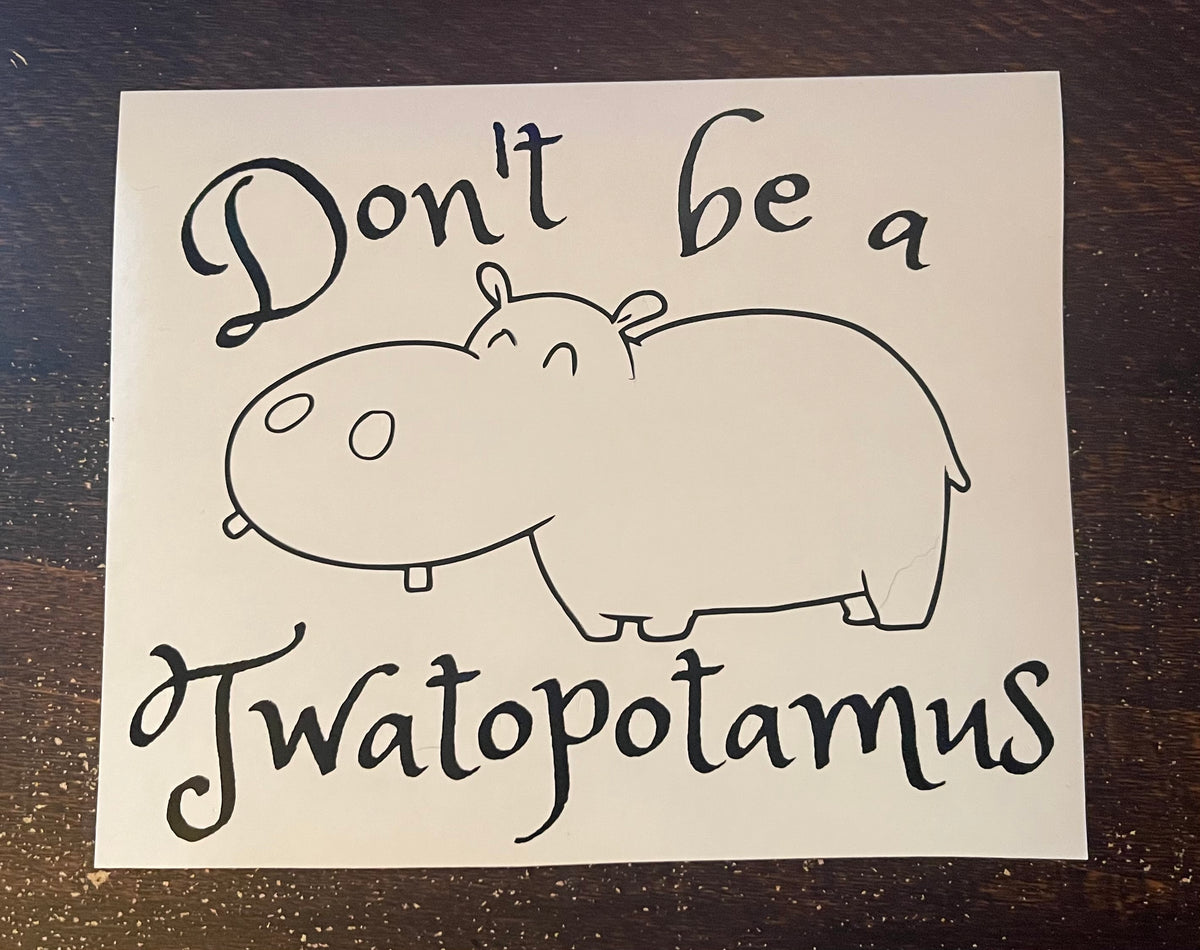 Funny & Offensive Vinyl Decals/Stickers – Christina's Creations / CB